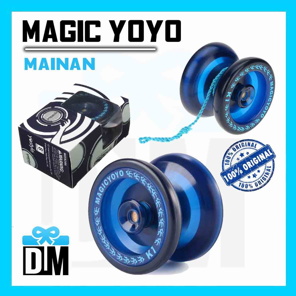 Jual Magic Yoyo Game Yo yo Mainan Gasing Putar Classic Yoyo Metallic ...