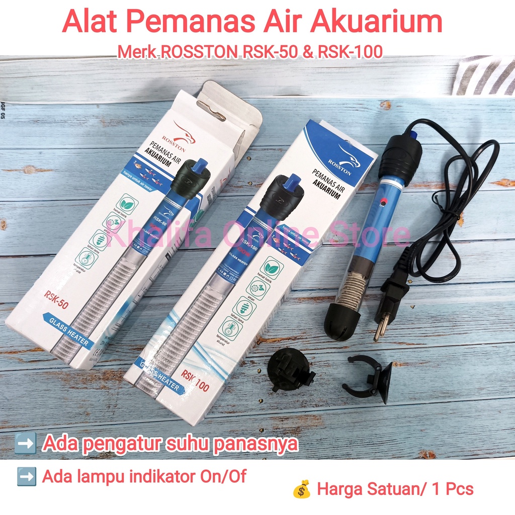 Jual Alat Pemanas Pengontrol Suhu Air Akuarium Aquarium Kolam Ikan ...