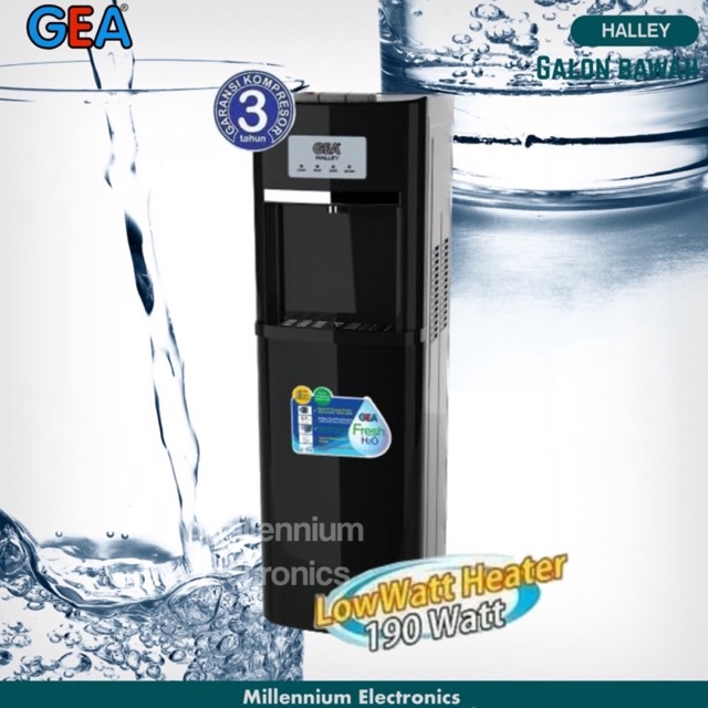 Jual GEA water dispenser halley galon bawah | Shopee Indonesia