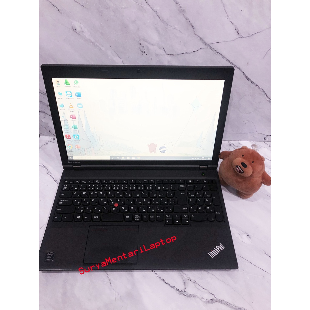 Jual LAPTOP LENOVO THINKPAD L540 CORE i5/i7 GEN 4 - LAYAR 15,6 INCH MURAH | Shopee Indonesia