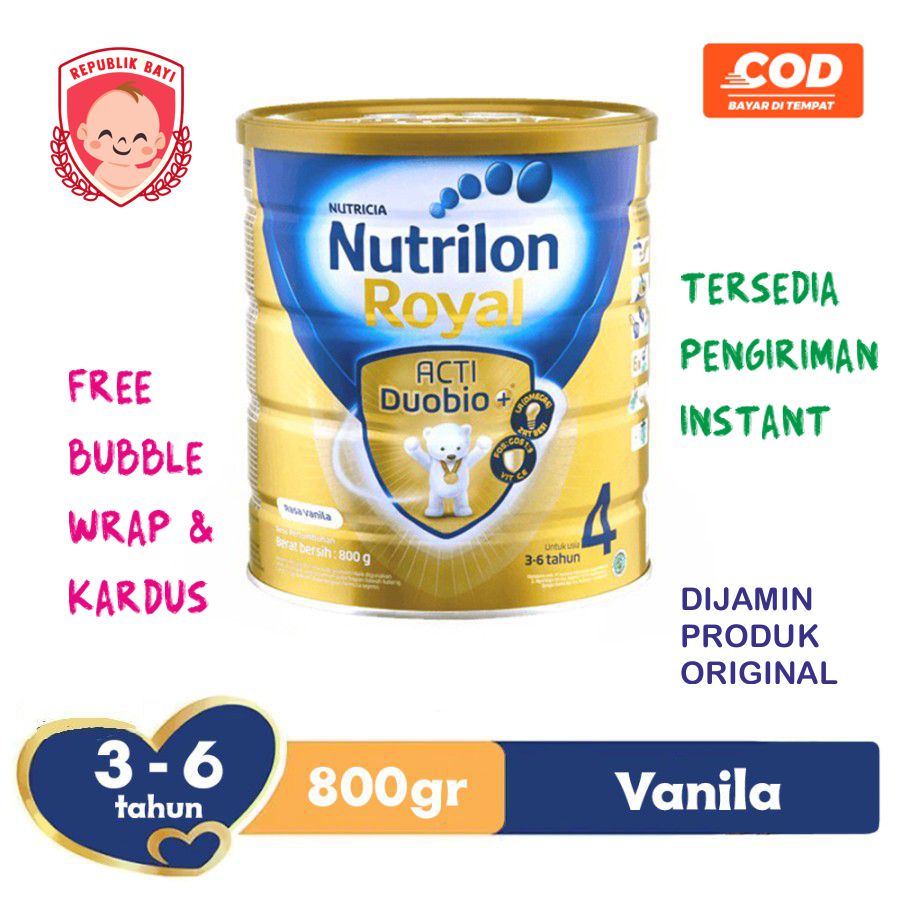 Jual Nutrilon Royal 4 Vanila Vanilla 800 gram 800gr MURAH | Shopee Indonesia