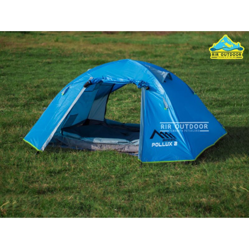 Jual Tenda Camping dome Bassic Pollux 2 kapasitas 2 3 orang person ...