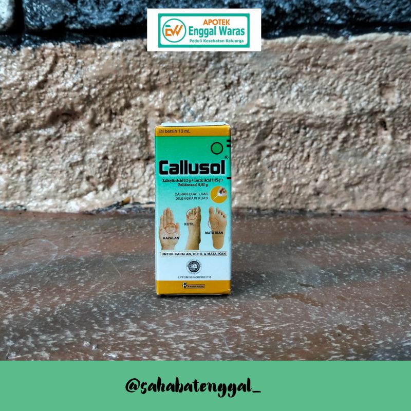 Jual CALLUSOL 10ML | Shopee Indonesia