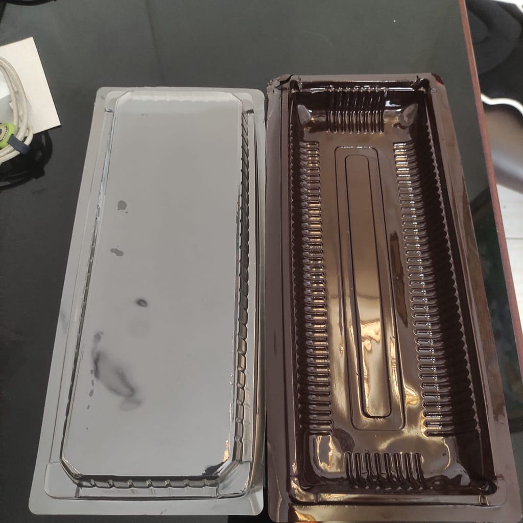 Jual Mika Kue Brownis ukuran L Besar Mika Plastik ISI 50PCS FREE KARDUS ...