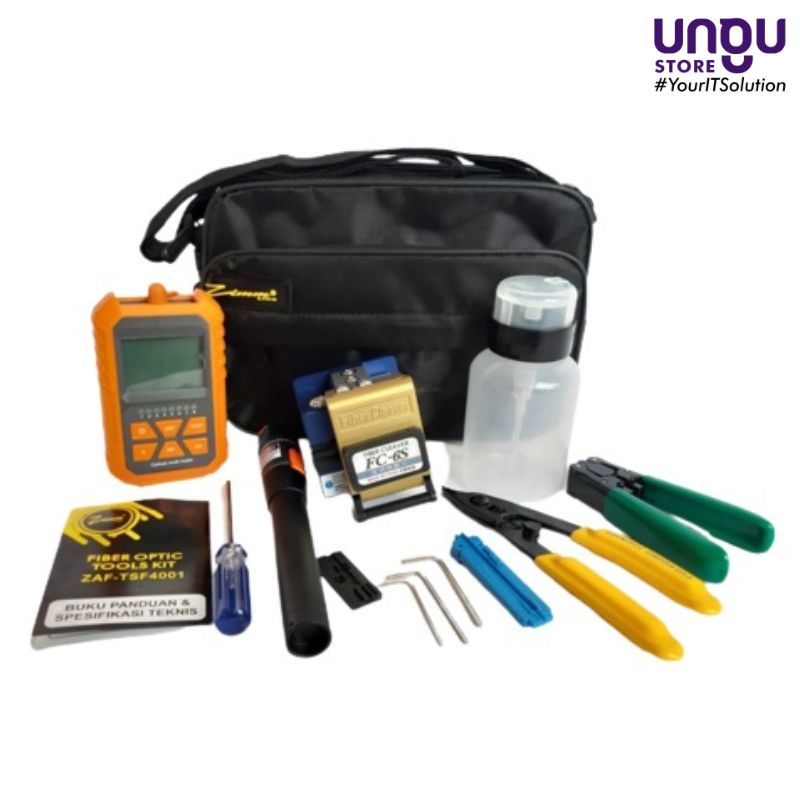 Jual Fiber Optic FTTH Tool Kit Zimmlink 2in1 Lengkap Toolset OPM VFL Cleaver | Shopee Indonesia