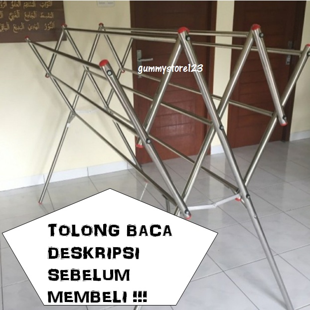 Jual Jemuran Stainless Steel Samudera Bina Karya Tebal Jemuran Pakaian ...