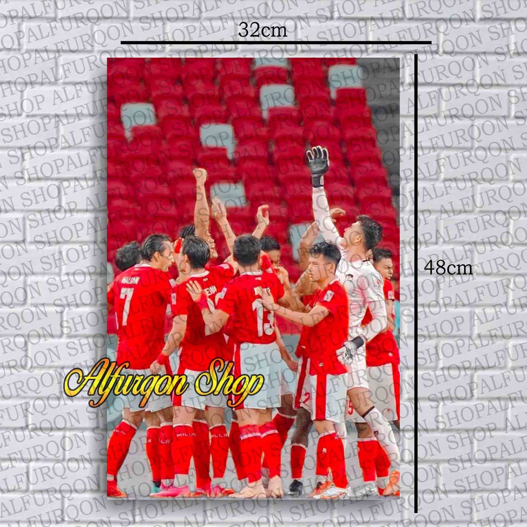 Jual POSTER TIMNAS INDONESIA / POSTER LIGA INDONESIA PSSI / HIASAN ...