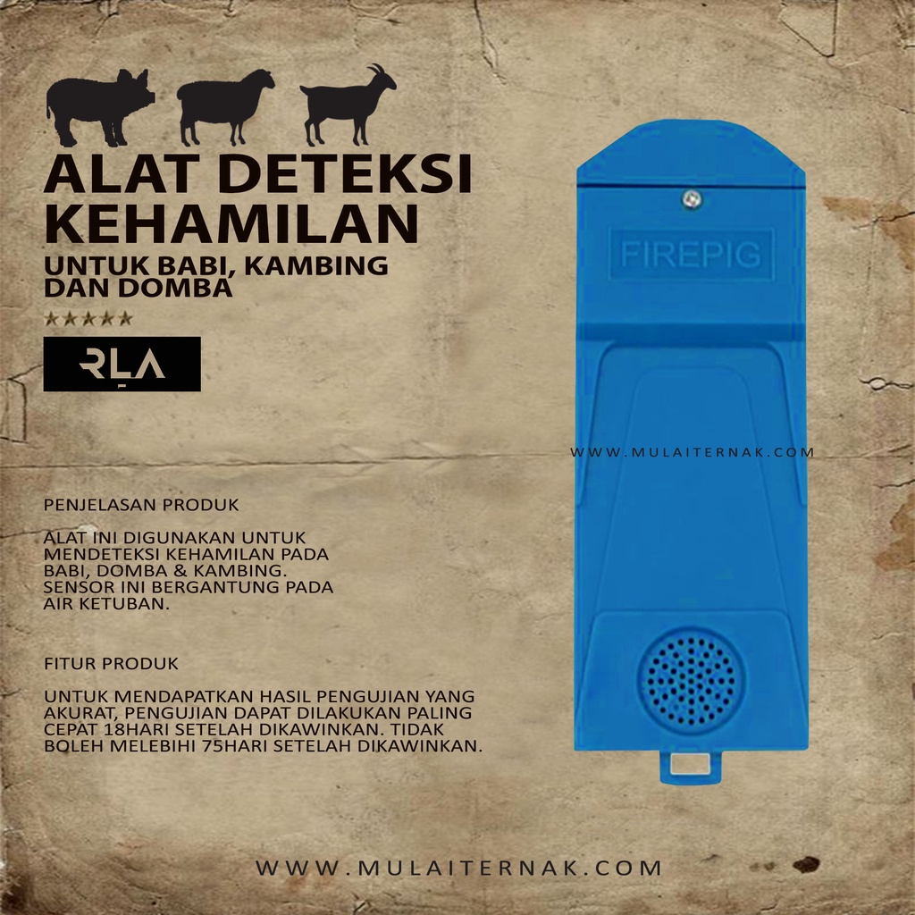 Jual Alat Deteksi Kehamilan Hewan - Check Cek Kebuntingan - Peralatan ...