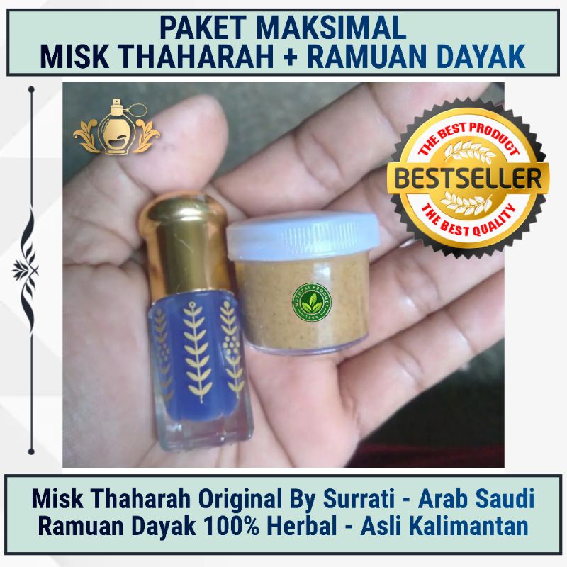 Jual PAKET MISK THAHARAH SURRATI ORIGINAL + RAMUAN BUJANG DAYAK ...
