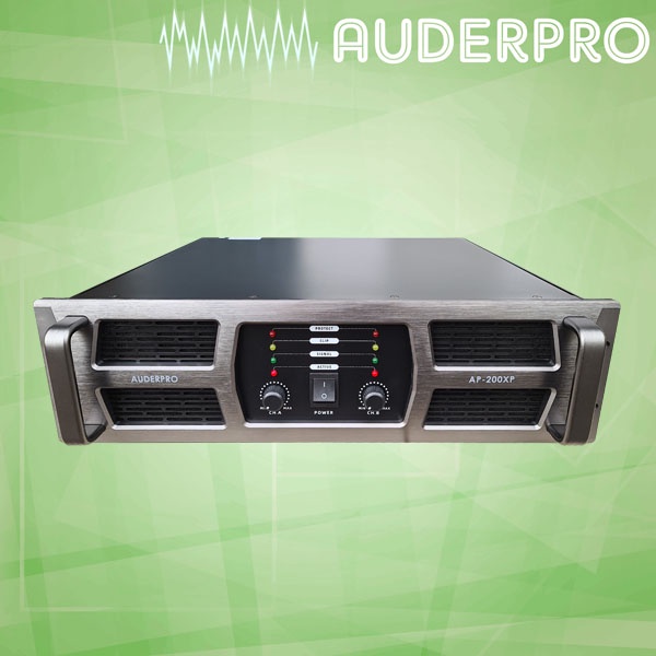 Jual POWER AMPLIFIER PROFESSIONAL AUDERPRO AP-200XP, ORIGINAL GARANSI ...