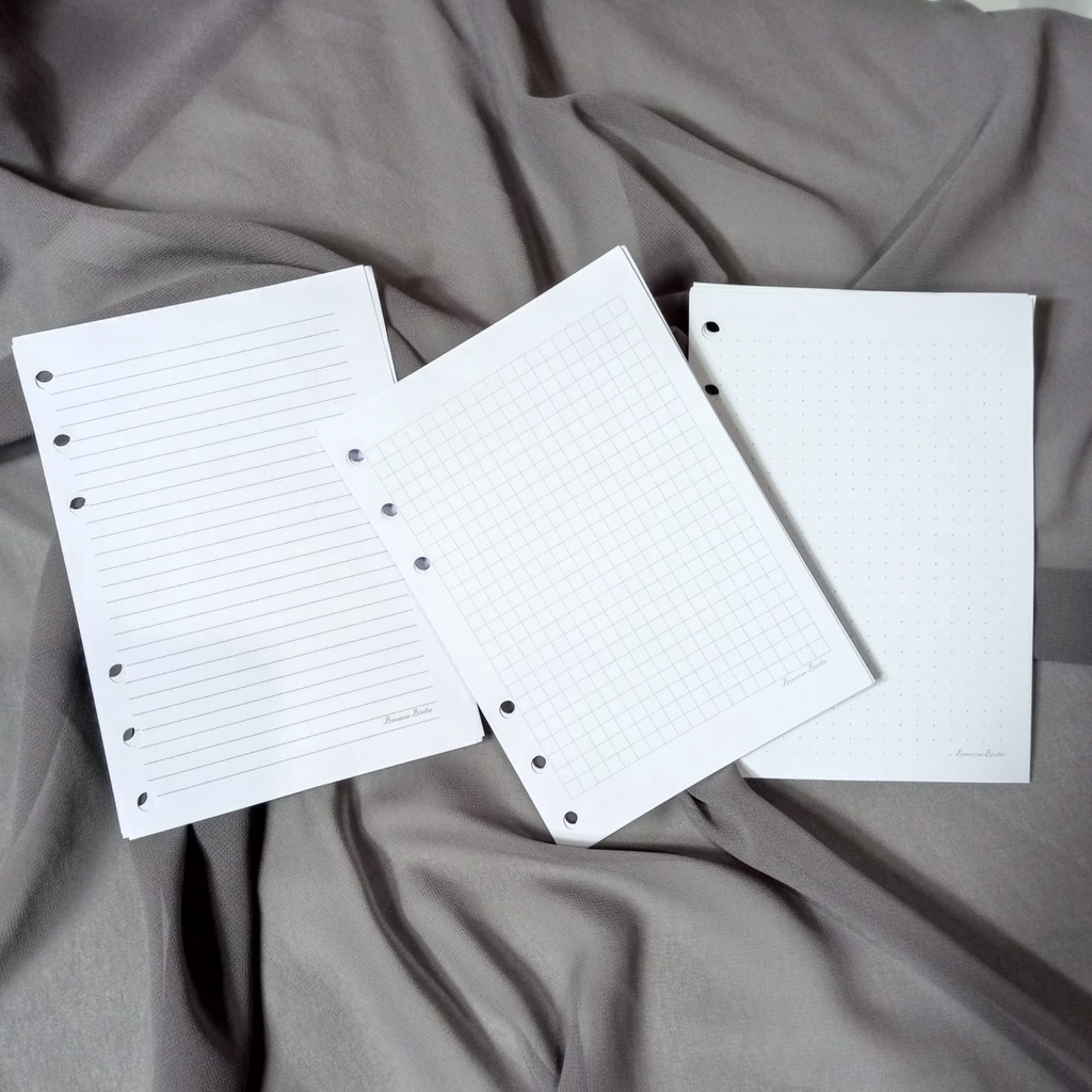 Jual Kertas Grid, Dots, Line A5 & A6 | Shopee Indonesia