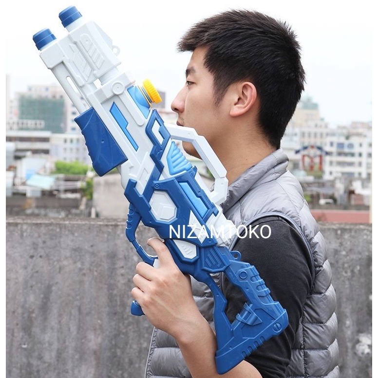 Jual Pistol Air Mainan Tembakan Anak Berenang Perang Air Water Gun ...