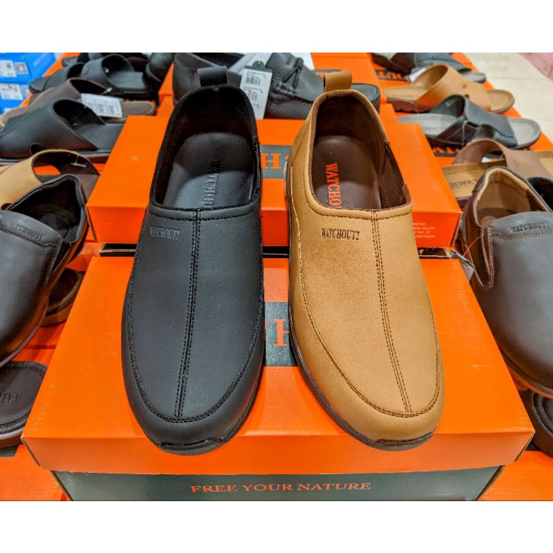 Jual sepatu watchout original semi formal slip on | Shopee Indonesia