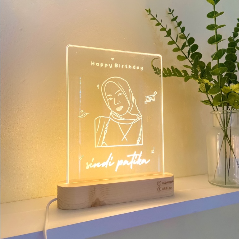 Jual LAMPU HIAS AKRILIK | CUSTOM FOTO DESIGN DECORATOVE ACRYLIC LAMP ...