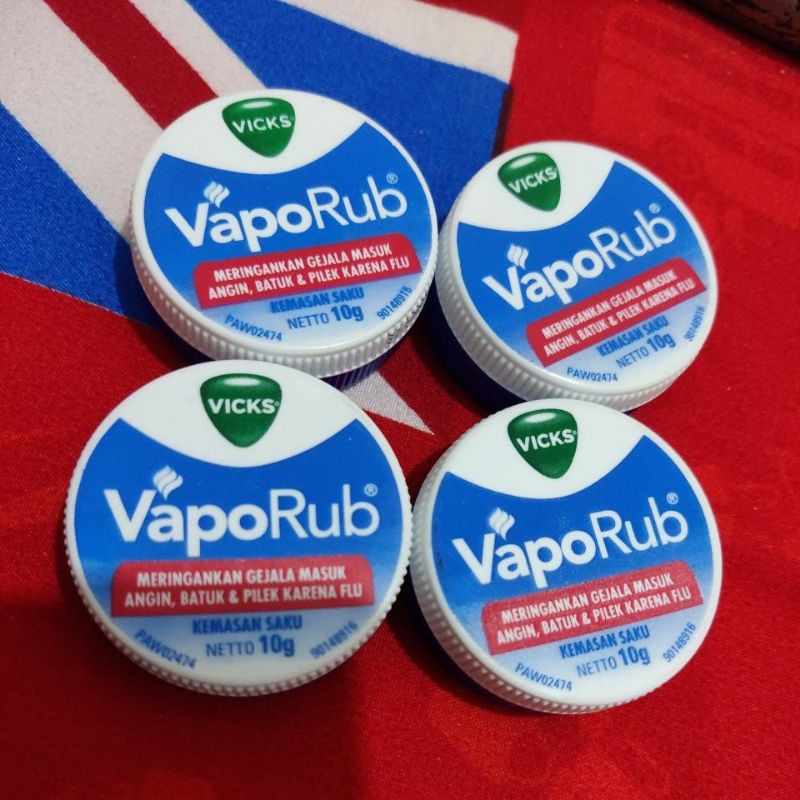 Jual Vicks vapoRub balsem mini 10 gram kemasan saku | Shopee Indonesia