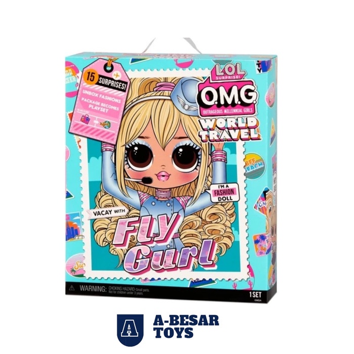 Jual LOL Surprise OMG World Travel Original - Boneka LOL Original ...