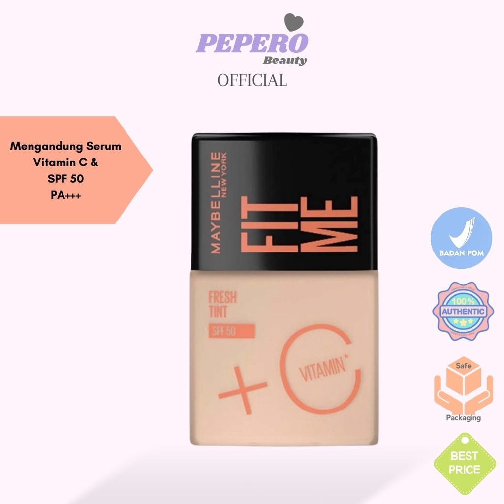 Jual MAYBELLINE Fit Me Fresh Tint - Foundation Tint With Vitamin C And ...