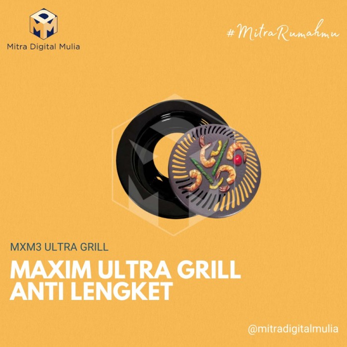 Jual Maxim - Ultra Grill Teflon | Shopee Indonesia