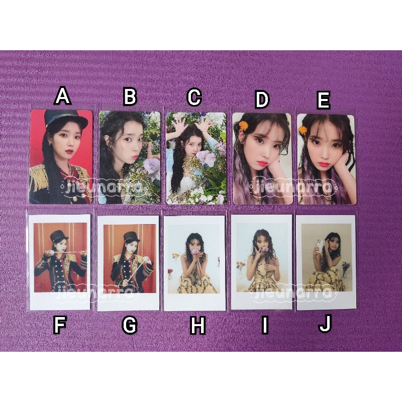 Jual IU PHOTOCARD OFFICIAL MD THE GOLDEN HOUR | Shopee Indonesia
