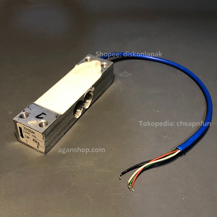Jual Sensor Timbangan Digital Load Cell Loadcell 40Kg | Shopee Indonesia