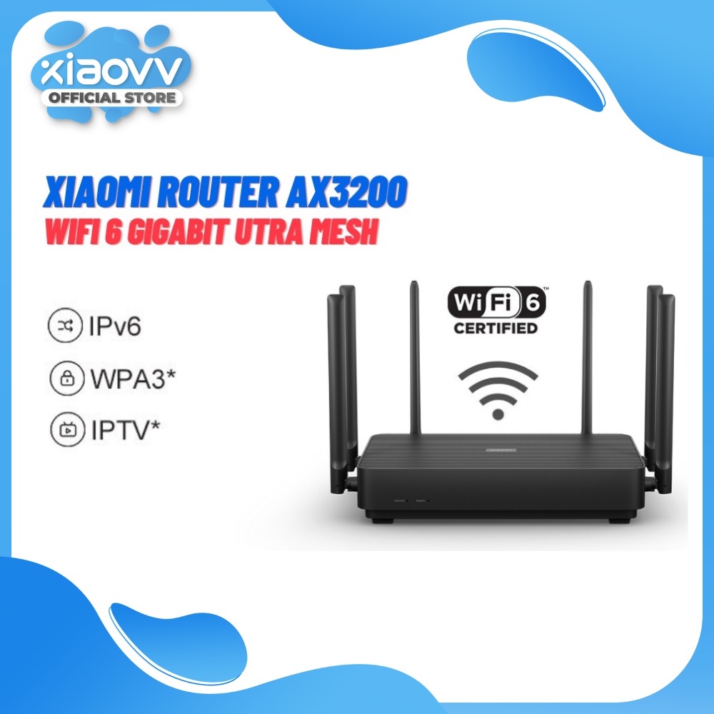 Jual Xiaomi Router Ax3200 5G Wifi 6 Gigabit Utra Mesh - Global Version ...