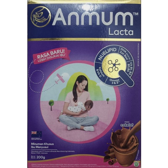 Jual Anmum Lacta 200gr kemasan Baru | Shopee Indonesia