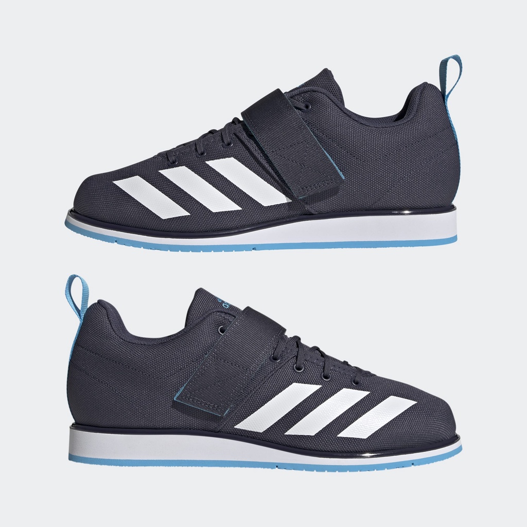 Jual Sepatu Fitness Angkat Besi Weightlifting Adidas Powerlift 4 Blue ...