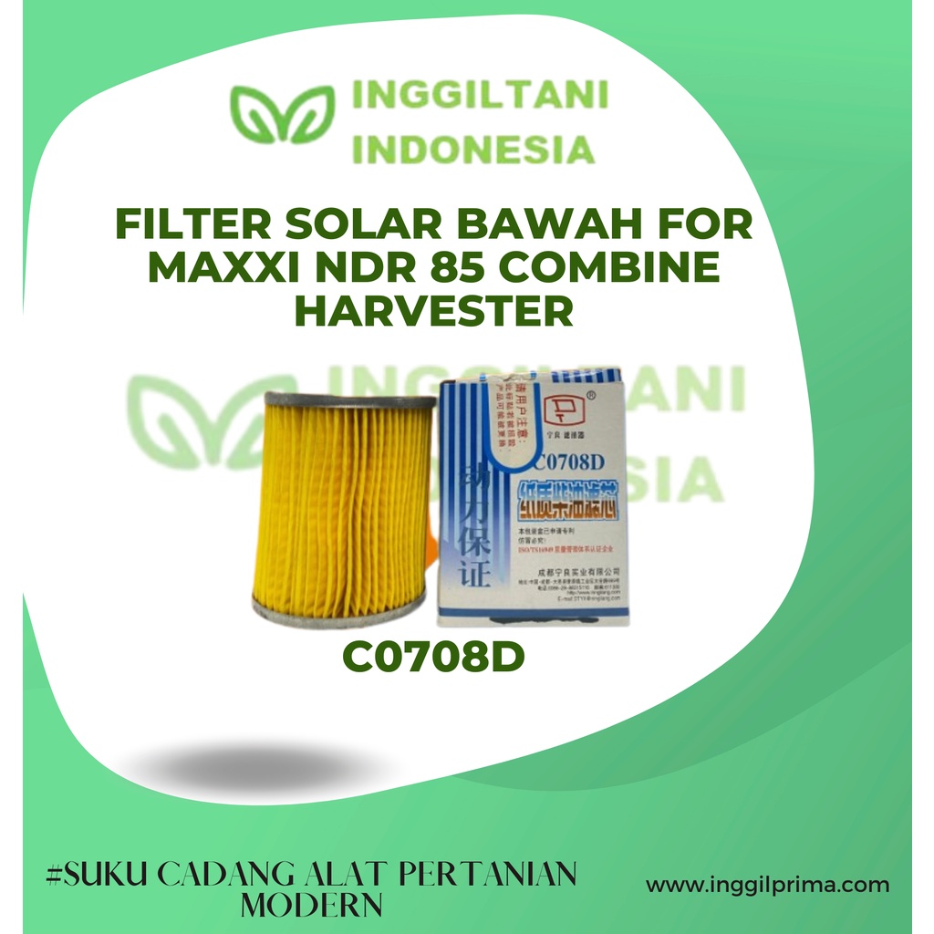 Jual FILTER SOLAR BAWAH MAXXI NDR 85 for COMBINE HARVESTER INGGILTANI ...