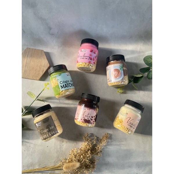 Jual CAMILAN COKLAT DESSERT JAR/CHOCO JAR COKLAT CRISPY/CRUNCHY CHOCO ...