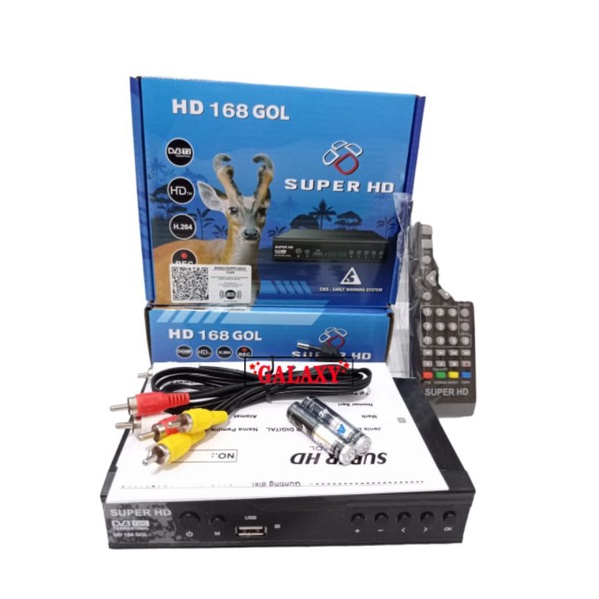 Jual SET TOP BOX DVB T2 SUPER HD 168 GOL KIJANG STB SUPER HD KIJANG DVB ...