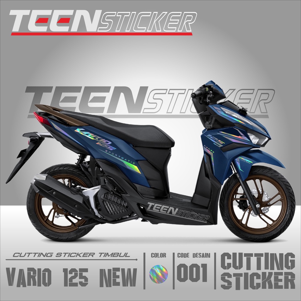 Jual Cutting Sticker Vario 125 New 2023 - Aksesoris Motor Stiker Honda Vario New Schotlite ...