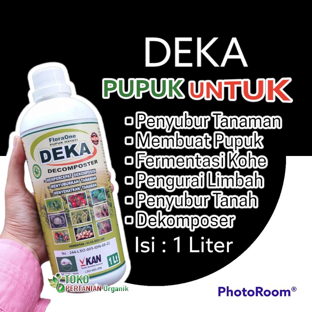 Jual DEKA pupuk hayati pengurai penyubur dan pengendali penyakit ... Jual DEKA pupuk hayati pengurai penyubur dan pengendali penyakit ...