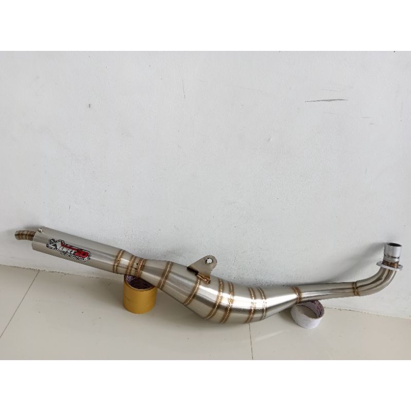 Jual Knalpot BM Power Fis R Force One Tornado Rc100 Stainless Anti ...