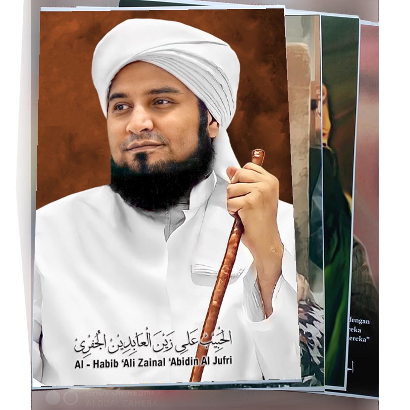 Jual POSTER SUDAH DILAMINASI HABIB ALI AL JUFRI 8 BAHAN ARTPAPER TEBAL ...