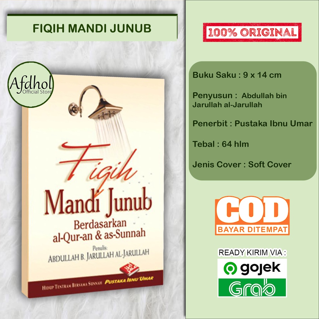Jual FIQIH MANDI JUNUB - Berdasarkan al-Quran dan as-Sunnah - Abdullah ...