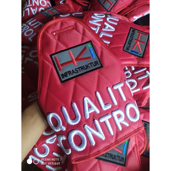 Jual ban lengan quality control - ban lengan custom logo perusahaan ...