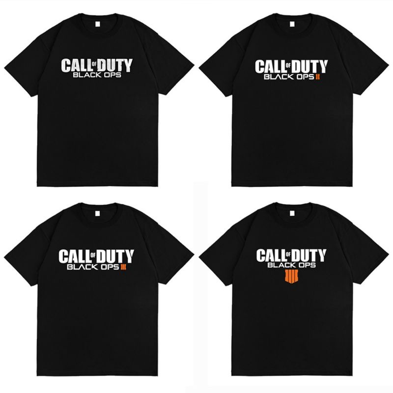 Jual T-SHIRT CALL OF DUTY BLACK OPS KAOS GAME HIGH QUALITY PREMIUM ...