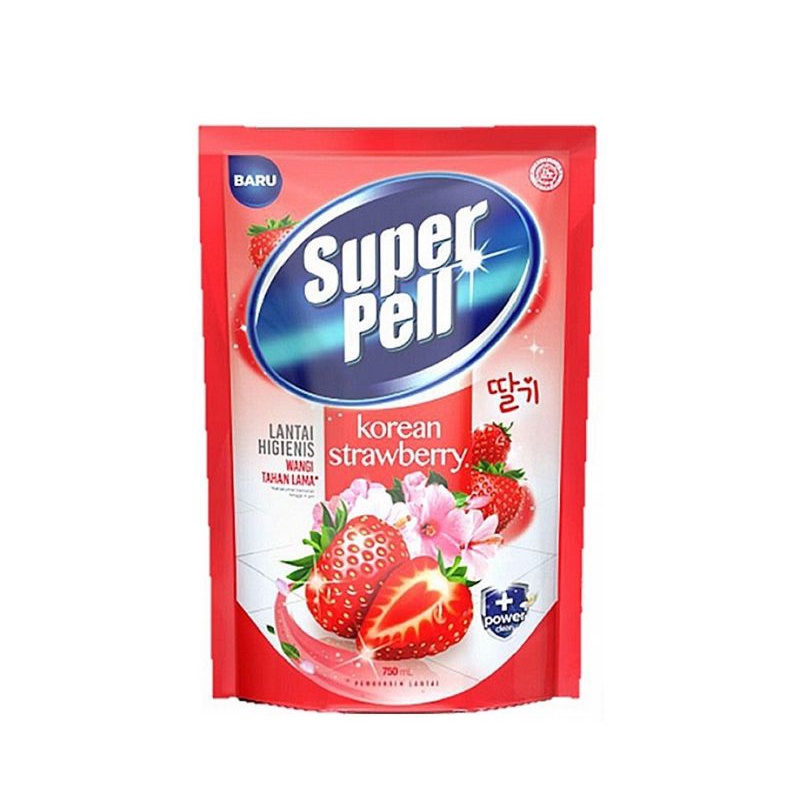 Jual Super Pell Superpel Superpell Korean Strawberry 770 ml Pembersih ...