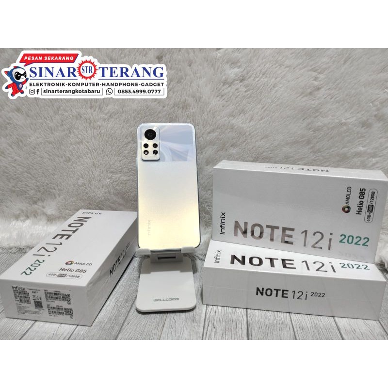 Jual HP INFINIX NOTE 12i 2022 6GB 128GB RESMI INFINIX INDONESIA ...