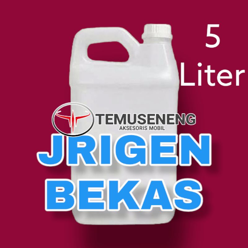 Jual Derigen Jerigen 5 LITER BEKAS Ada Tutupnya Murah Bekas Jrigen 5L ...