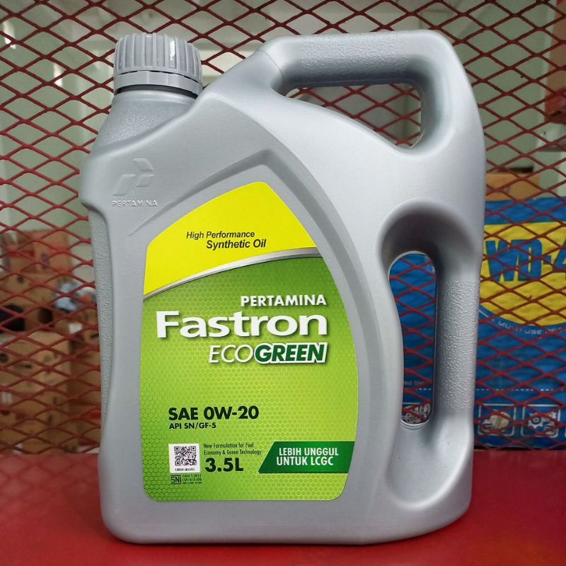 Jual Fastron Ecogreen 0W-20 3.5L | Shopee Indonesia