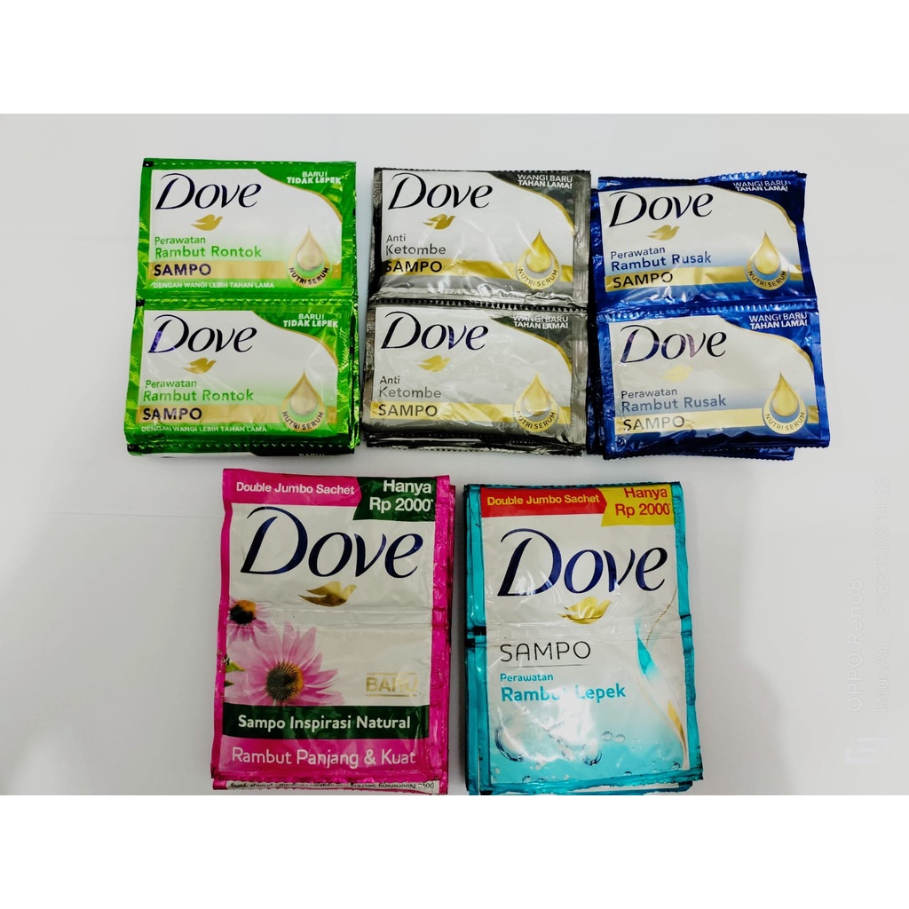Jual Sampo renceng Dove 9ml 1renceng | Shopee Indonesia