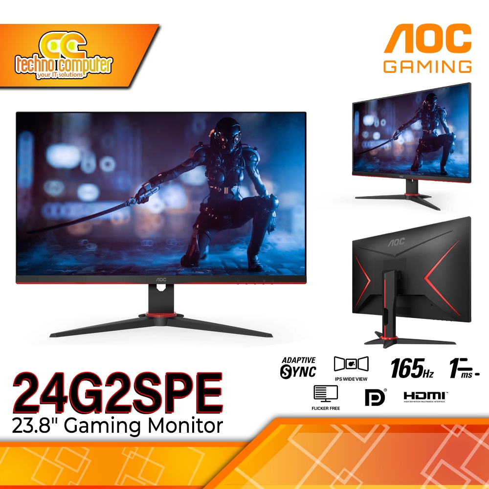 Jual MONITOR AOC 24G2SPE/70 Gaming Monitor - 24 inch, FHD (1920 X 1080 ...