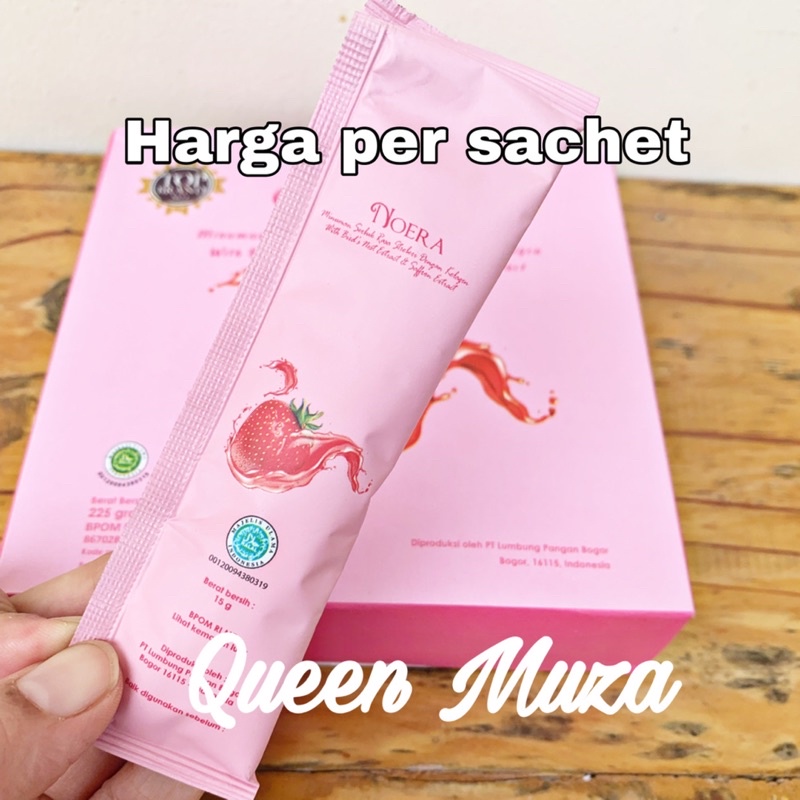 Jual Noera Collagen Drink Minuman Kolagen Harga Per Sachet BPOM Halal ...
