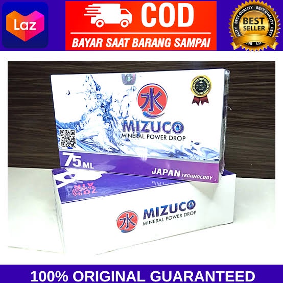 Jual MIZUCO MINERAL POWER DROP ORIGINAL 1 BOX ISI 5 BOTOL | Shopee Indonesia