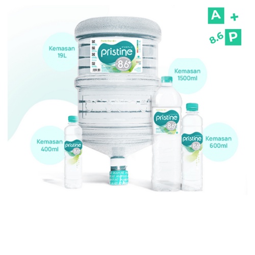 Jual Pristine Botol 400ml, 600ml & 1500ml | Shopee Indonesia