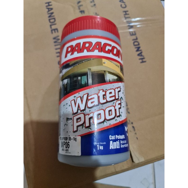 Jual CAT PARAGON WATERPROFF WP 06 ABU ABU 1KG | Shopee Indonesia