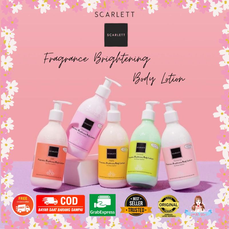 Jual SCARLETT WHITENING BODY LOTION 300ml | Shopee Indonesia