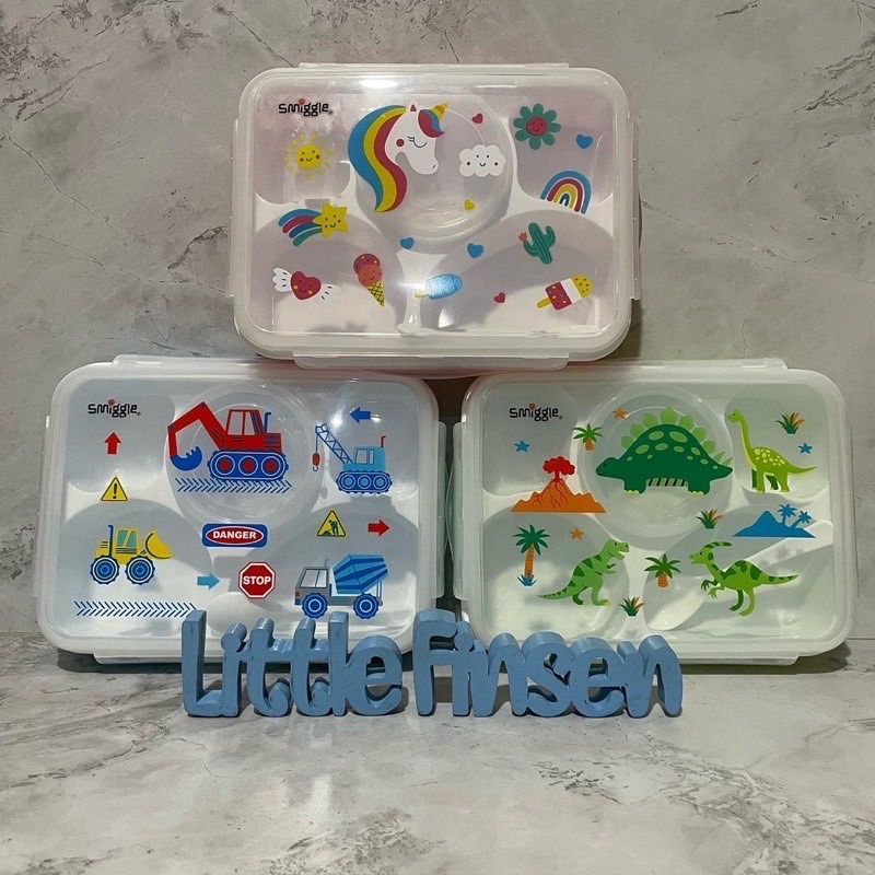 Jual smiggle lunch box anak tempat makan anak smiggle kotak makan anak sekat box bento nasi ...