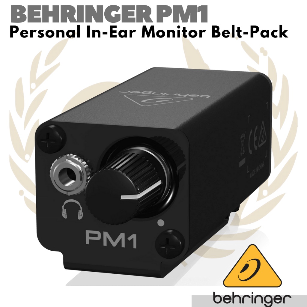Jual BEHRINGER POWERPLAY PM1 Personal In Ear Monitor Belt Pack | Shopee ...